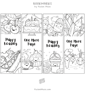 Free Coloring Bookmark Printables for Kids | Fun and Creative Designs
