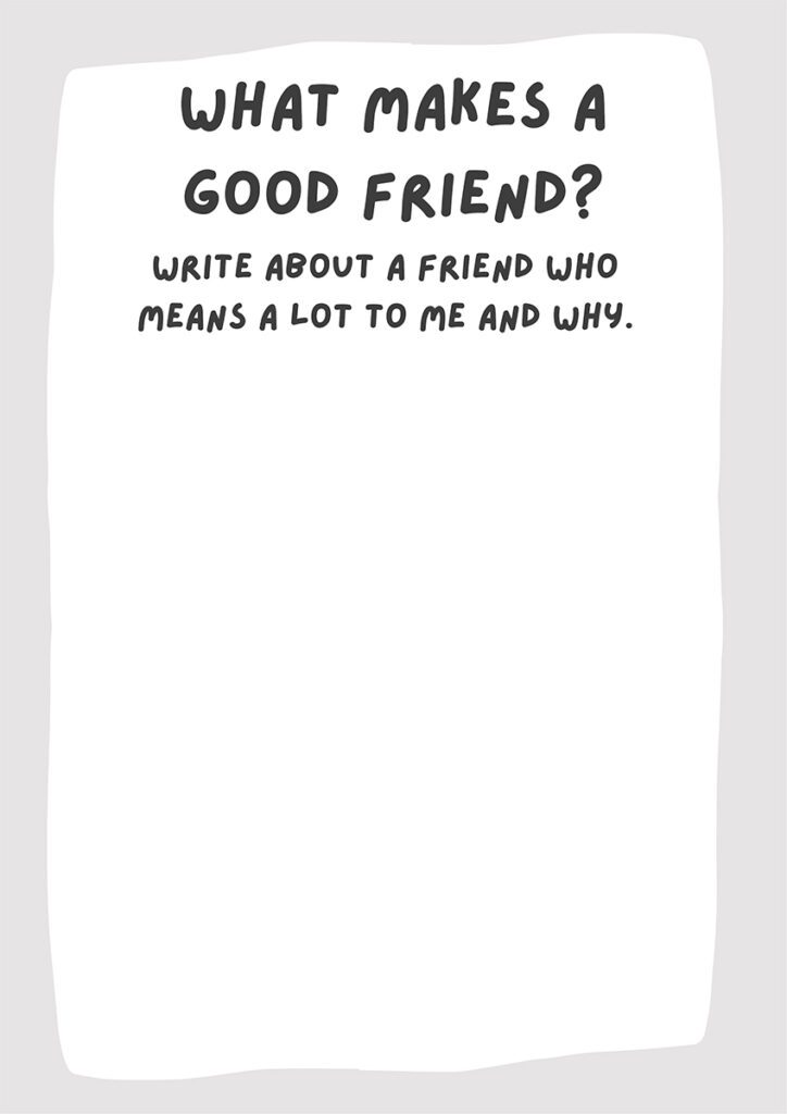 Free Kid's Journaling Printables Self-Help Prompts and Reflection