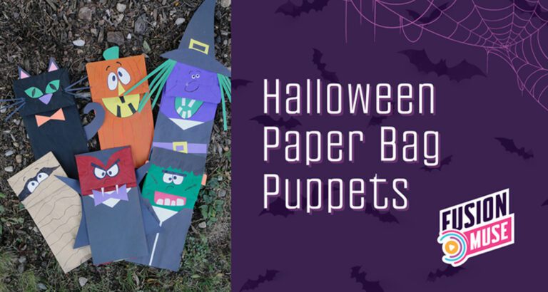 Free Halloween Paper Bag Puppet Printables