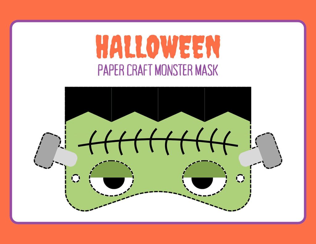 Halloween DIY Paper Mask Templates | Free Printable Halloween Masks
