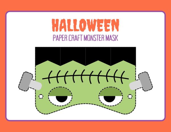 Halloween DIY Paper Mask Templates | Free Printable Halloween Masks