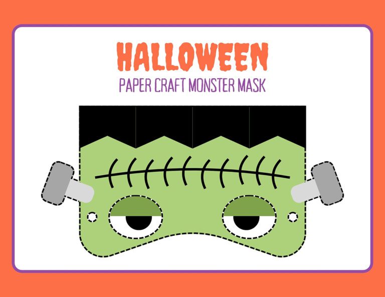 Halloween DIY Paper Mask Templates | Free Printable Halloween Masks