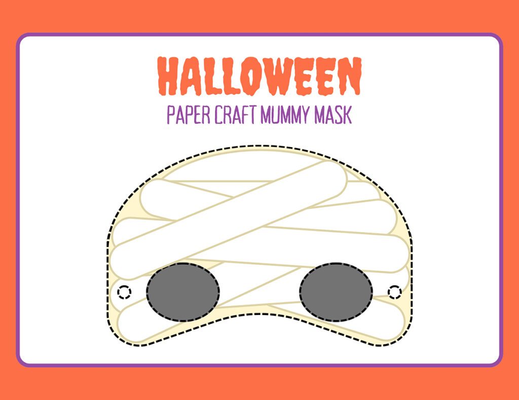 Halloween DIY Paper Mask Templates | Free Printable Halloween Masks