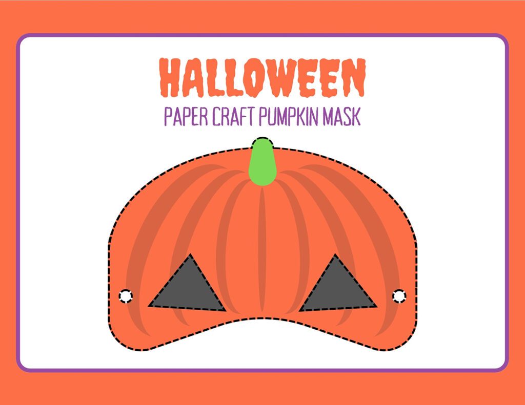 Halloween DIY Paper Mask Templates | Free Printable Halloween Masks