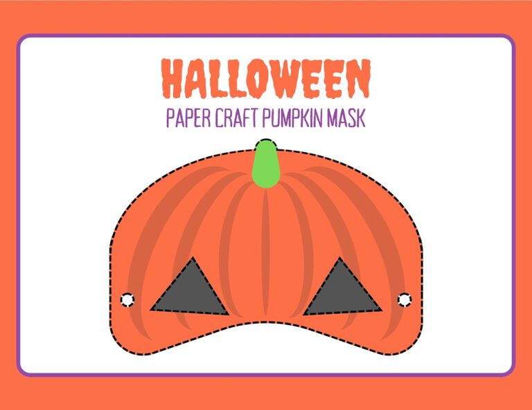 Halloween DIY Paper Mask Templates | Free Printable Halloween Masks