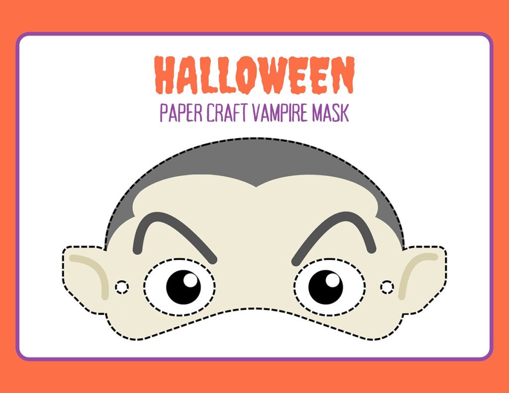 Halloween DIY Paper Mask Templates | Free Printable Halloween Masks