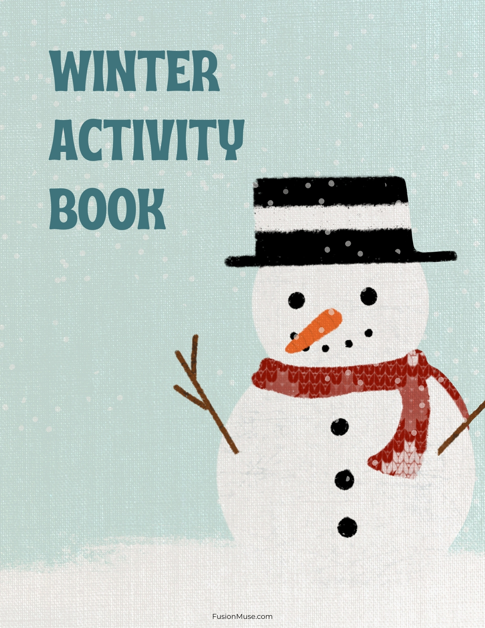 Free Printable Winter Arts and Crafts & Activities for Kids