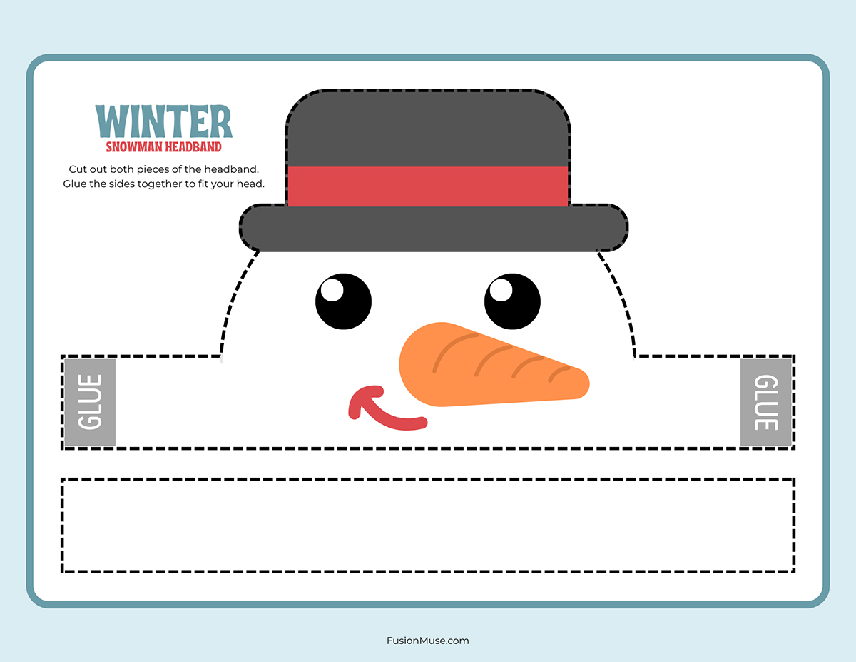 Free Printable Winter Arts and Crafts & Activities for Kids